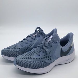 Nike | Shoes | Nike Womens Zoom Winflo 6 Blue Athletic Shoe | Poshmark